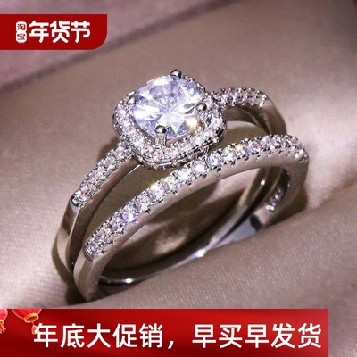 2pcs Luxury Geometric Big Clear AAA CZ Cubic Zirconia Decor0