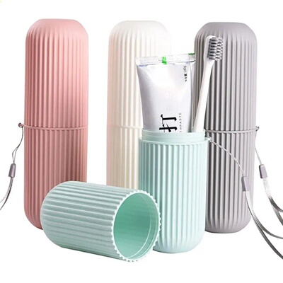 Travel Portable Toothbrush Cup Bathroom Toothpaste Holder St