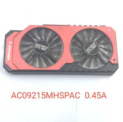 GEFORCE铭瑄  同德  GTX960显卡散热风扇  AC09215MHSPAC  0.45 A
