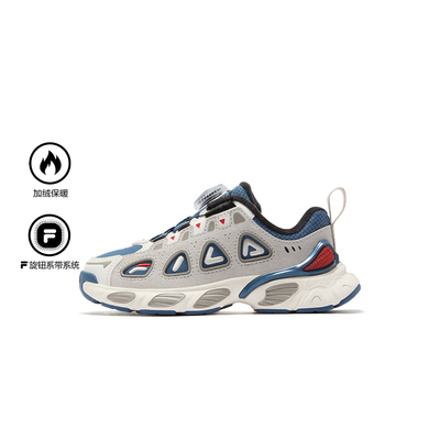 斐乐妙角鞋男小童儿童复古跑鞋