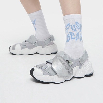 斐乐夏季怪兽鞋女子潮流运动凉鞋