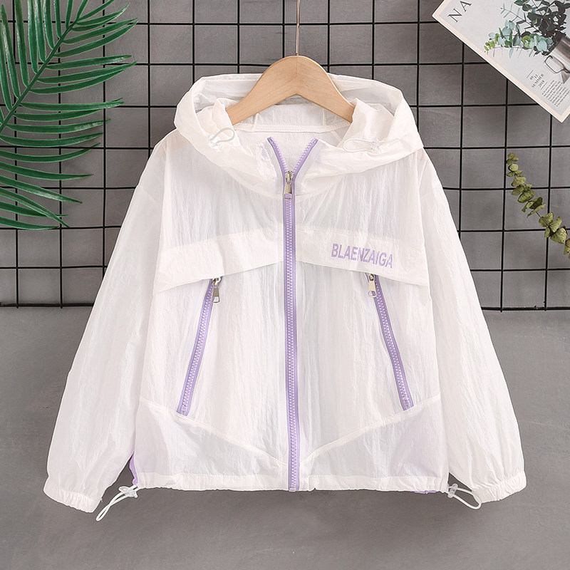 女童防晒衣2026夏季新款薄款中大儿童防晒服女孩上衣女宝宝皮肤衣