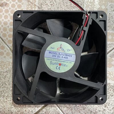 台湾三巨SAN JUN散热风扇 SJ1238HD2 24V SJ1238HD1 12V 轴流风机