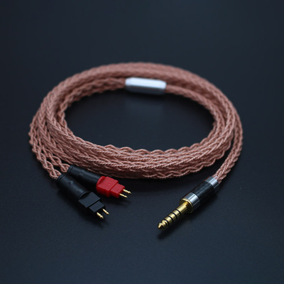 适用于森海塞尔HD600 HD650 HD580 HD25 HD660s平衡线单晶铜线材