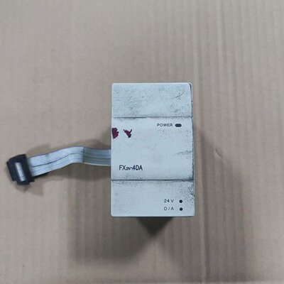 FX2N4DA三菱模拟量模块正品拆机实物图拍摄功能议价
