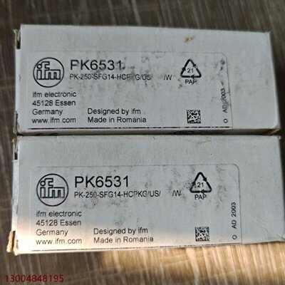 德国ifm易福门传感器型号PK6531PK6534PK议价