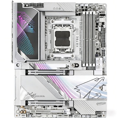 技嘉  X870E A MASTER X3DI CE电竞冰雕超级雕主板搭AMD