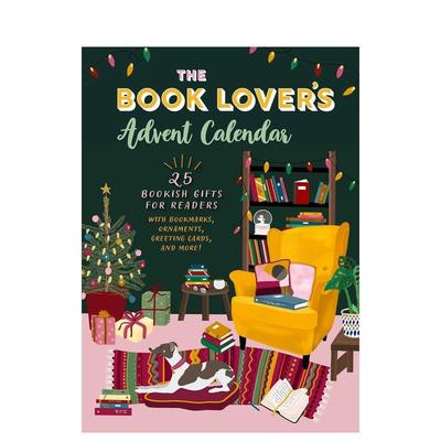 【预售】图书爱好者的倒数日历 The Book Lover's Advent Calendar: 25 Bookish Gifts for Readers 原版日历 善本图书