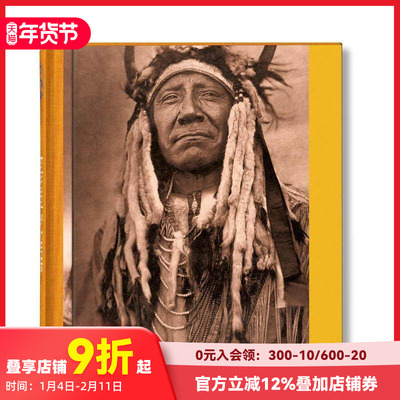 【预售】【TASCHEN】爱德华·柯蒂斯：北美印第安人 作品全集 Edward S. Curtis. The North American Indian.英文摄影集
