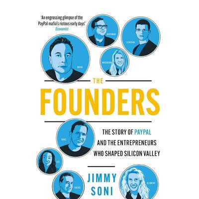 【预售】创始人：埃隆·马斯克、彼得·蒂尔以及PayPal的故事 The Founders 原版英文商业行销 善本图书