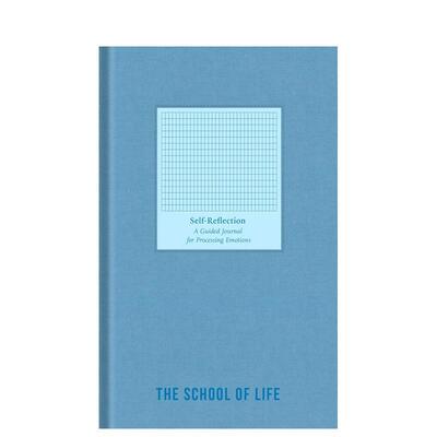 【预售】自我反思日记：情绪处理指南 Self-Reflection Journal: A Guided Journal  原版英文心灵励志