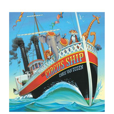 【预售】马戏团船：押韵冒险故事 Circus Ship 原版英文儿童绘本