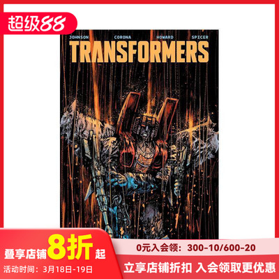 【预售】重启变形金刚 卷3 Transformers Vol. 3: Combiner Chaos  原版英文漫画书