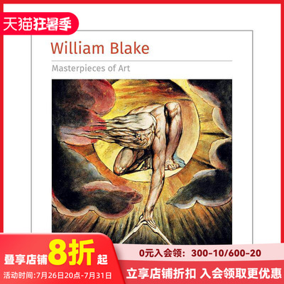 【现货】威廉·布雷克（新版） 【Masterpieces of Art】William Blake 原版英文艺术画册画集 善本图书