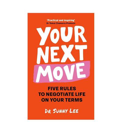 【预售】你的下一步：掌控人生的5条法则 Your Next Move: 5 Rules to Negotiate Life on Your Terms 原版英文心灵励志 善本图书