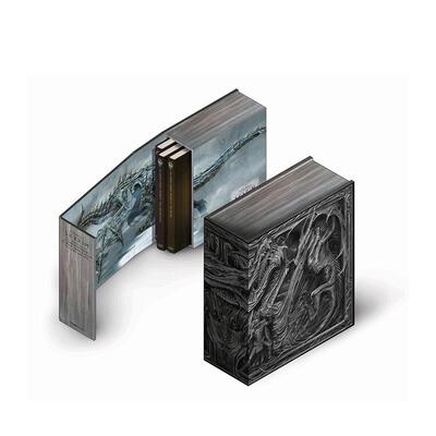 【预售】天际图书馆（盒装版） The Skyrim Library - Volumes I， II & III (Box Set): 1-3 原版英文艺术插画原画设定集