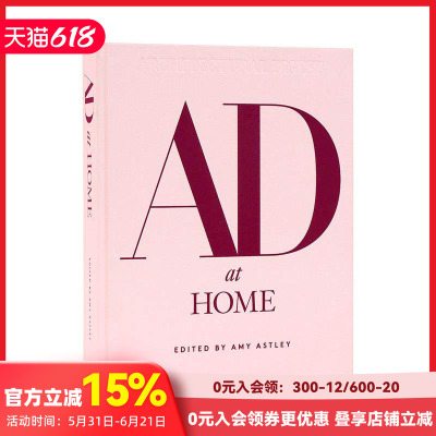 【预售】建筑文摘特辑：家即居者 AD at Home: Architectural Digest 原版英文室内设计装饰 安邸 原创性室内空间 设计美学