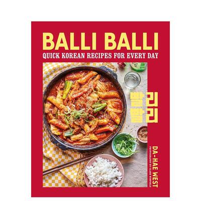 【现货】韩食速享记：Balli Balli快手韩国料理 Balli Balli: Quick & easy Korean cooking 原版英文餐饮生活美食