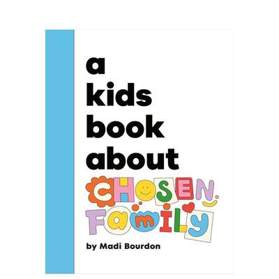 【现货】【给孩子的书】天选之家 【A Kids Book About】Chosen Family 原版英文青少年读物 DK