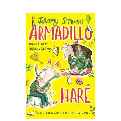 【预售】犰狳与野兔 Armadillo and Hare 原版英文儿童故事 中年级读物