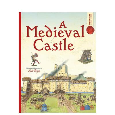 【现货】壮观的视觉指南:中世纪城堡 Spectacular Visual Guides: A Medieval Castle 原版英文儿童绘本 善本图书