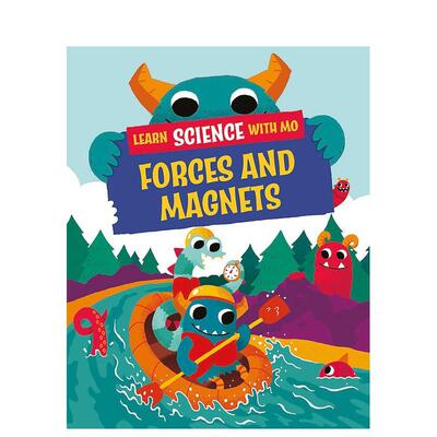【现货】和小莫学科学：力和磁铁 Learn Science with Mo: Forces and Magnets 原版英文青少年读物