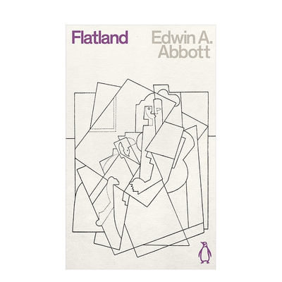 【预售】【企鹅经典科幻系列】Flatland平面国 Edwin Abbott 英文原版文学
