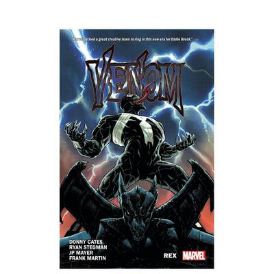 【预售】毒液 卷1：雷克斯 Venom By Donny Cates Vol. 1: Rex 原版英文漫画书 漫威Marvel 善本图书