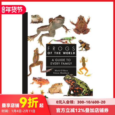 【现货】世界上的青蛙--各科指南 Frogs of the World - A Guide to Every Family 英文原版人文社科 善本图书