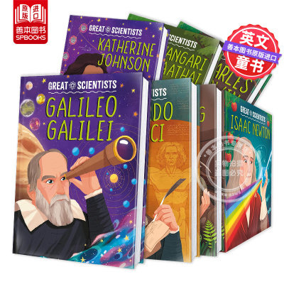 【预售】伟大科学家：伽利略?伽利莱（精装） Great Scientists: Galileo Galilei 原版英文儿童绘本 善本图书