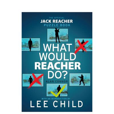 【预售】侦探杰克会怎么做？：官方益智谜题书 What Would Reacher Do? 原版英文生活综合 高分美剧逻辑谜题和文字游戏善本图书