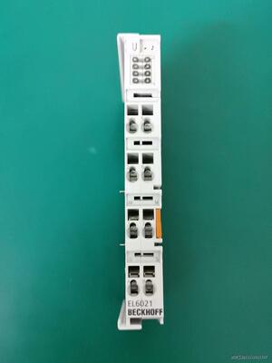 BECKHOFF倍福EL6021二手拆机成色如图，实物图，功
