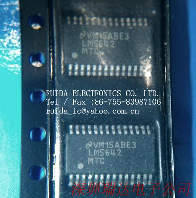 NATIONAL SEMICONDUCTOR  LM5642MTC  双同步降压控制器