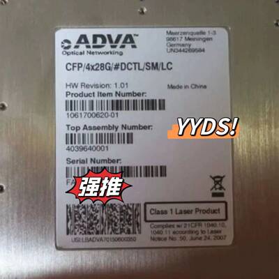 可维修ADVA CFP/4x28G/DCTL/SM/LC 4x