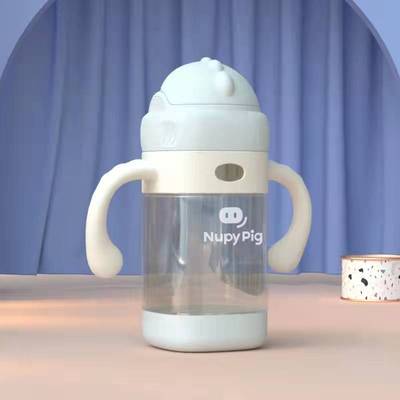 小猪努比方形吸管杯PPSU300ml