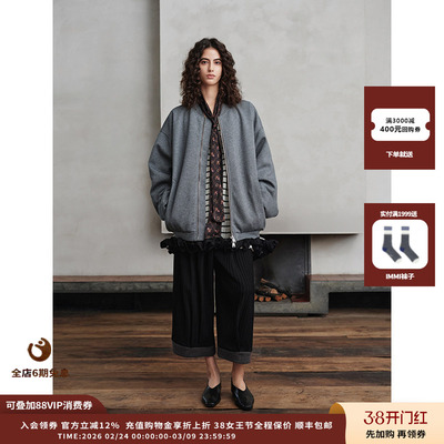 ASYUS25AW针织棉衣JULY