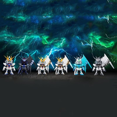 正版万代牛高达RX-93盲盒手办