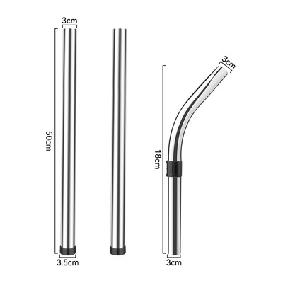 徽曦适配Numatic Henry吸尘器配件金属直管弯管延长管软管地刷