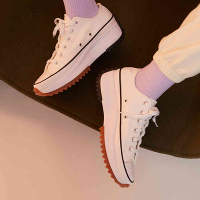 匡威情侣厚底帆布鞋休闲鞋