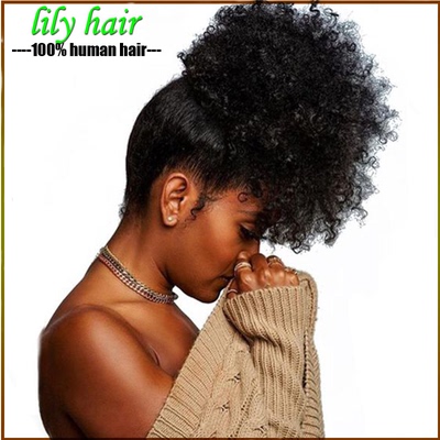 马尾afrokinkycurlyponytail