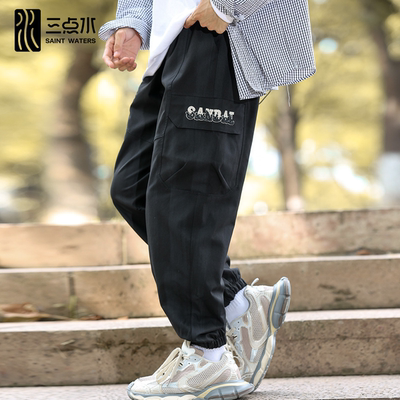 男童春秋款工装裤2025新款