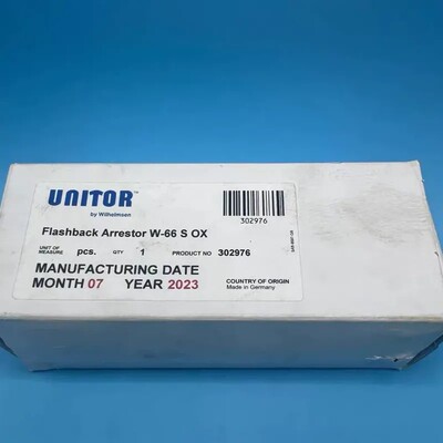 议价-UNITOR回火阀W-66 S OX，型号302976，德国-可维修