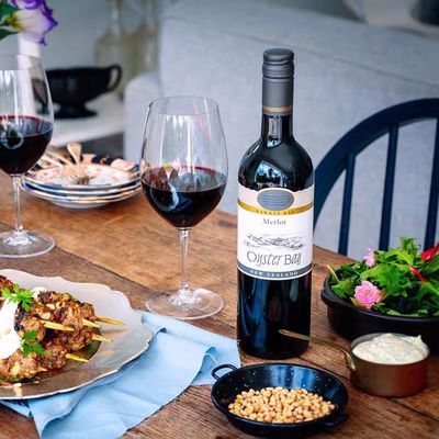蚝湾梅洛干红葡萄酒马尔堡