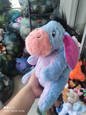 小熊围尼POOH百亩森林小驴屹耳驴长毛异色Eeyore公仔毛绒玩具玩偶