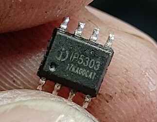 IP5303T ESOP-8贴片 1A 同步转换 三合一移动电源芯片