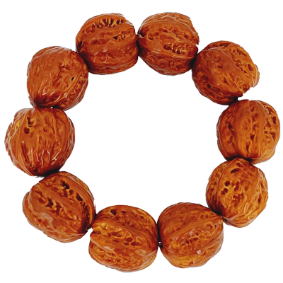 浅纹秋子核桃手串男款随身野生