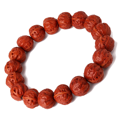 包浆小秋子核桃素珠手串男士