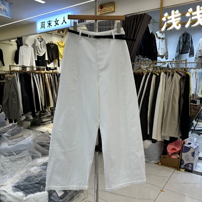 WUZHINVHAI物质女孩弯刀裤