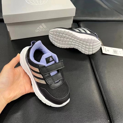 断码26.5码阿迪达斯TENSAUR RUN I婴童透气轻便休闲运动鞋GW4819