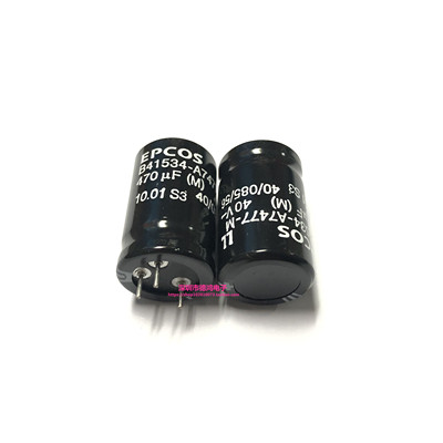EPCOS 40V470UF 18X30 西门子B41534-A7477-M 三脚发烧音频电容